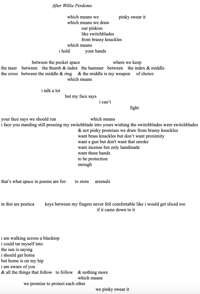 We Promise to Protect Each Other - Voicemail Poems